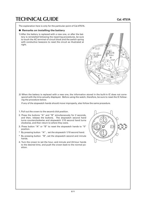 Seiko Caliber 4t57 Watch Movement Guide