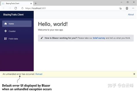 Blazor 实战 4：你的第一个blazor应用（2） 知乎