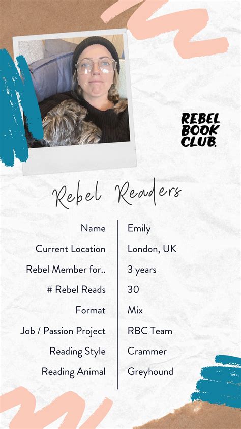 Rebel Book Club Rebel Team Emily Goddard