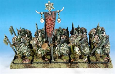 Chaos Warriors Of Nurgle Fantasy Miniatures Painting Projects