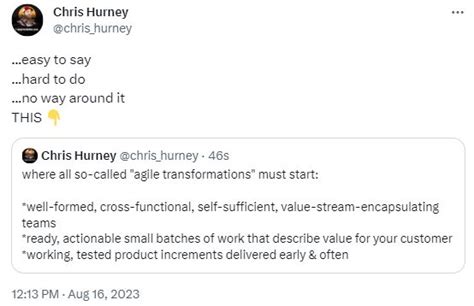Christopher Hurney On Linkedin Scrum Agile Agiletransformation