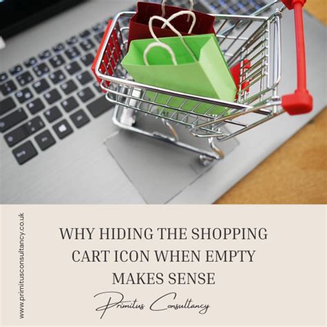 Why Hiding The Shopping Cart Icon When Empty Makes Sense — Primitus Consultancy
