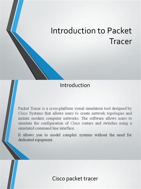 Introduction To Packet Tracer Pdf