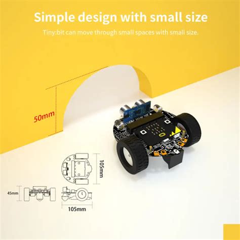 Tinybit Smart Robot Car For Stem Coding Education Powered By Microbit Wo Microbit Board
