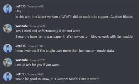 JetsPrisonMines Compatibility Issue 2290 PluginBugs Issues ItemsAdder GitHub