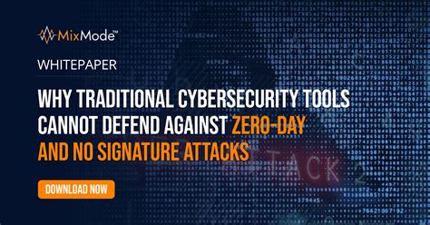 Why Traditional Cybersecurity Tools Cannot Defend Against Zero Day And No Signature Attacks