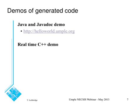 Ppt Umple Toolkit For Model Oriented Programming Powerpoint