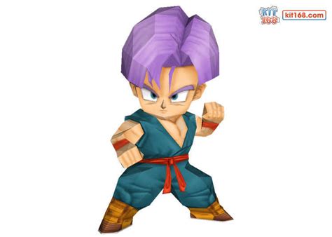 Trunks Dragon Ball Kit168 Shop Đồ Chơi Mô Hình Giấy Papercraft Toy
