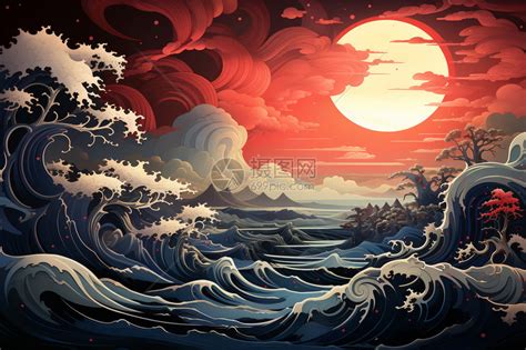 有艺术性的中国画插画图片下载 正版图片600319542 摄图网