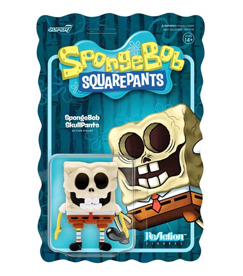 Super7 Figura Bob Esponja Skull Pants El Palacio De Hierro