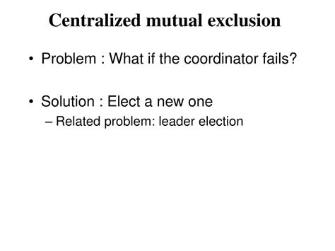 Ppt Mutual Exclusion Powerpoint Presentation Free Download Id4185476