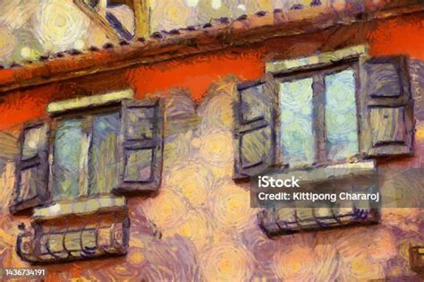 태국 일러스트레이션의 이탈리아 건축은 인상파 스타일의 그림을 만듭니다 0명에 대한 스톡 벡터 아트 및 기타 이미지 0명 갈색 골동품 Istock