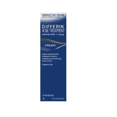 Differin Acne Treatment Cream 30g Chemist Direct