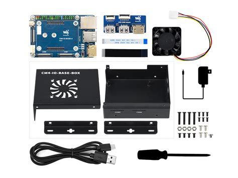 CM IO BASE BOX A USB HDMI Adapter For Raspberry Pi Compute Module CM IO BASE Acce C