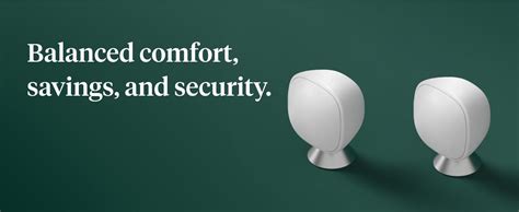 Ecobee Smart Sensor 2 Pack Comfort Security Energy Savings Smart Home Compatible With