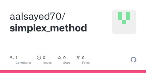 Github Aalsayed70simplexmethod