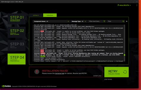 Jetson Nano Jetpack 46 Installation Using Sdk Manager Get Multimedia