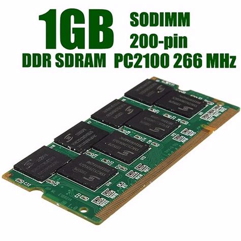 Wholesale Price 1gb Ddr Memory Ram Pc2100 Sodimm 200 Pin 266mhz 200pin