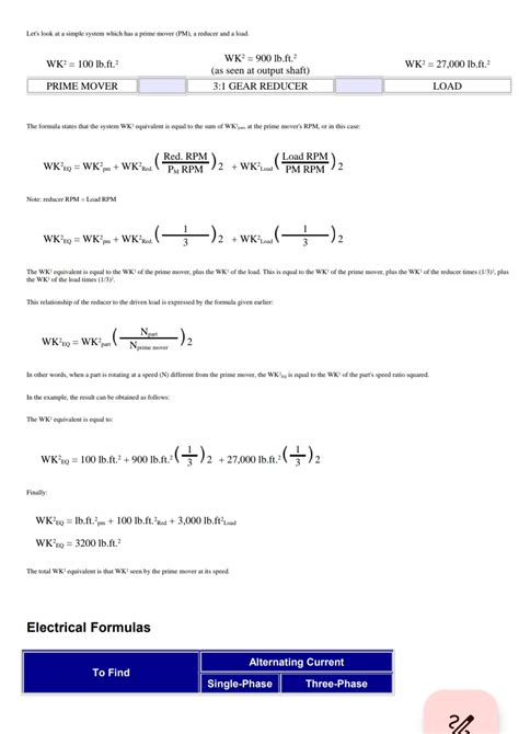 Basic Motor Formulas And Calculations Electrical 4 Learn