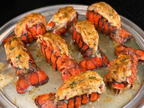 Oven Baked Mini Lobster Tails Easy Lobster Tail Recipe Lobster Recipes Tail Lobster Recipes