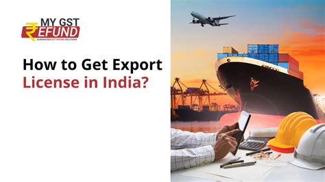 How To Get Export License In India Mygstrefund