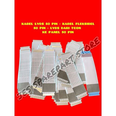 Jual Kabel Lvds Pin Kabel Fleksibel Pin Lvds Dari Tcon Ke Panel Pin Shopee Indonesia