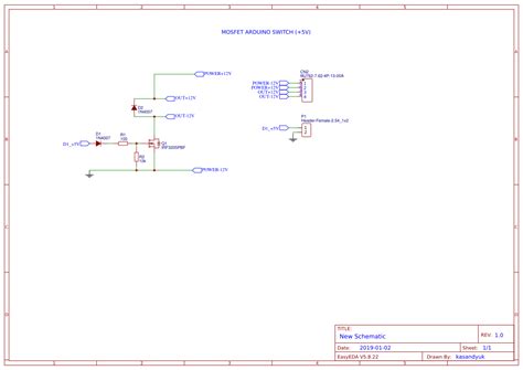MOSFET IRF ARDUINO OSHWLab
