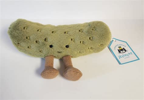 Jellycat Amuseables Pickle 6 Plush A6pic Authentic Jellycat London For