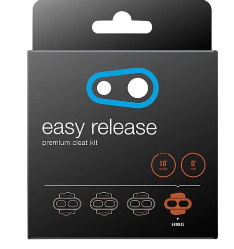 crankbrothers cleats pedal cleat easy release 0 degree float