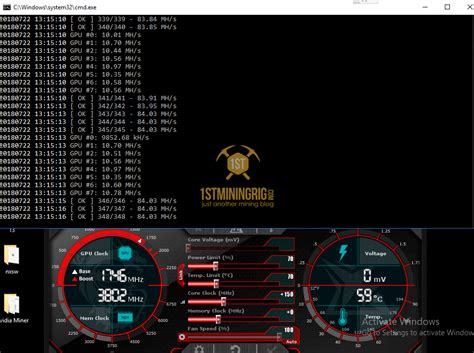 T Rex 0 5 1 Nvidia Gpu Miner Benchmarks And Review 1st Mining Rig