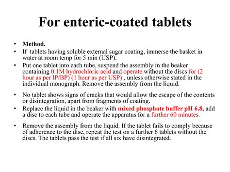 Inprocess As Per Usp Ip Bp Tablets Pptx