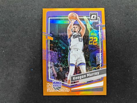 2023 24 Panini Donruss Keegan Murray Sc球星卡 杜蕾斯op 国王 基根穆雷 橙折 199编 卡品如图收藏必备（奢侈品） 卡淘