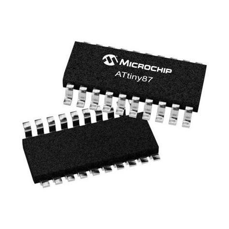 microchip avr microcontroller 512 bytes 10 bit soic specification