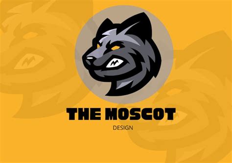 Design Funny Moscot Logo Cartoon Character One Day Delivery By