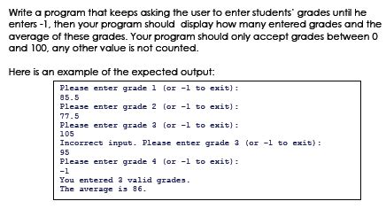 Solved SOLVE WITH IF STATEMENT AND LOOPS ONLY PLEASE Write Chegg Com