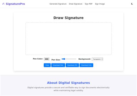 Digital Signature Generator And Document Sign Script By Codesterra