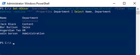 what is the powershell equivalent of dsquery using get ad pdq