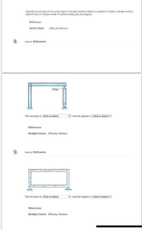 Solved Classify The Structure In The Given Figure Indicate