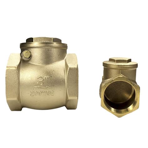 Wafer Solenoid Pipe Fitting Gate Ball Control Spring Loaded Check Valve