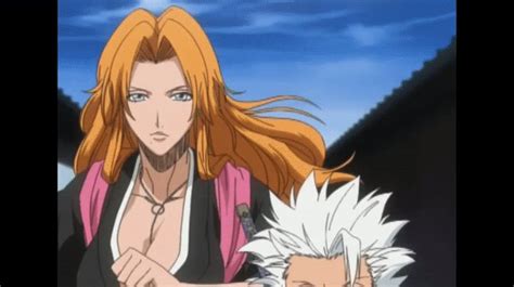 Rangiku And Toshiro Run On Make A Gif Anime Rangiku Matsumoto Gif