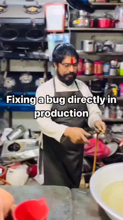 Video Naman Mehta On Linkedin Codingmeme Bug Production