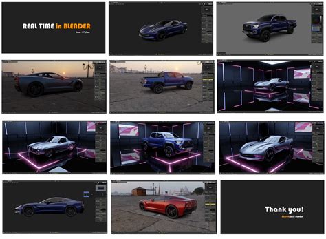 real time with eevee python finished projects blender artists