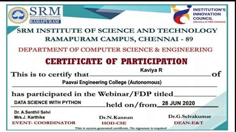 kaviya r on linkedin i have attended a webinar on data science with