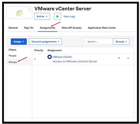 Enable Okta For Vmware Vcenter Server Iamse
