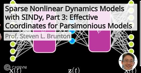 Sparse Nonlinear Dynamics Models With Sindy Part 3 Effective