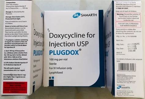 Doxycycline Injection 100mg At ₹ 200 Vial In Vadodara Id 2850408179733