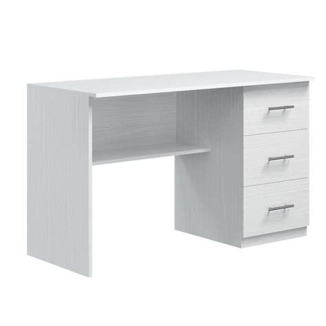Стіл письмовий Білий Правий Е 04 купити онлайн на Rozetka