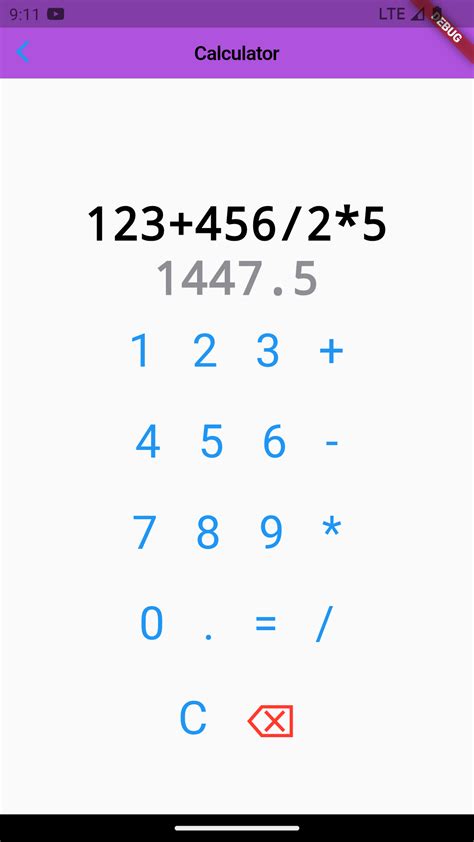 A Calculator Made With Flutter Using Fancy Cupertino Widgets