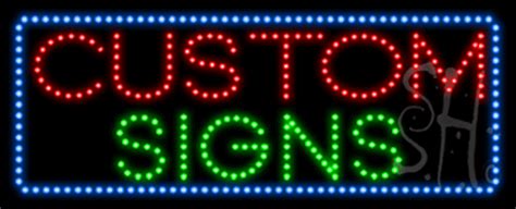 Custom Signs Animated Led Sign Custom Led Signs Everything Neon