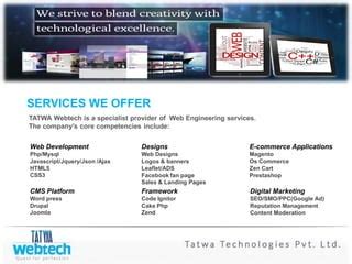 Tatwa Webtech Company Profile PPT